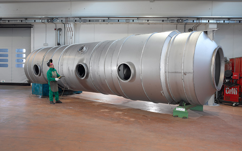 Marine scrubbers: manufacturing and sell - Nicro