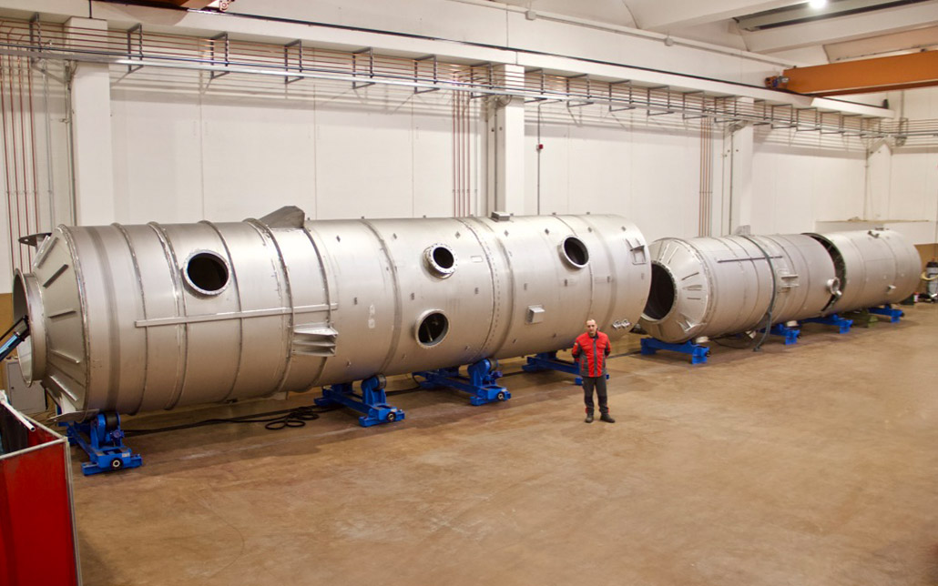 Marine scrubbers: manufacturing and sell - Nicro