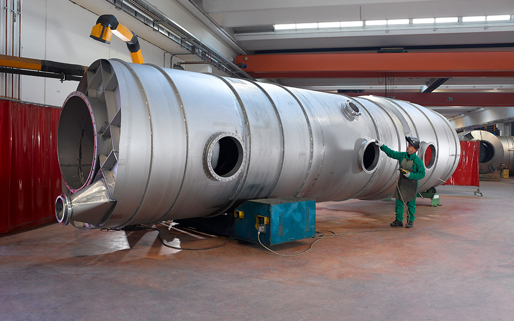 Marine scrubbers: manufacturing and sell - Nicro